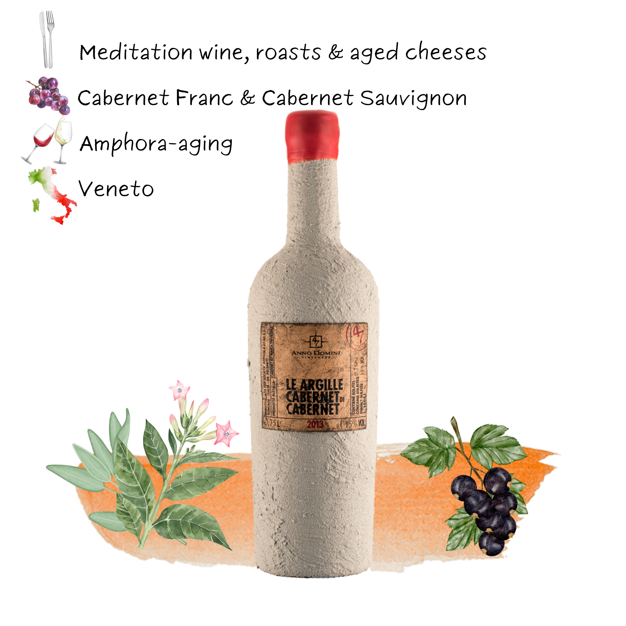 2019 Anno Domini LE ARGILLE Cabernet di Cabernet | Exclusively imported ...