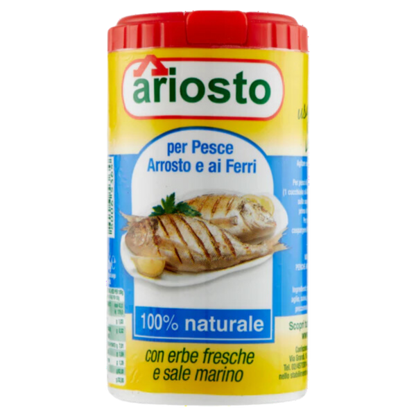 Ariosto Baked & Grilled Fish Seasoning 80g | Italian Fish Seasoning ...