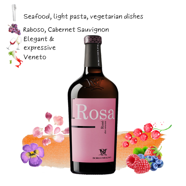 2023 Borgo Molino Rosé D.O.C. Venezia | Exclusively imported by Spritz & Co