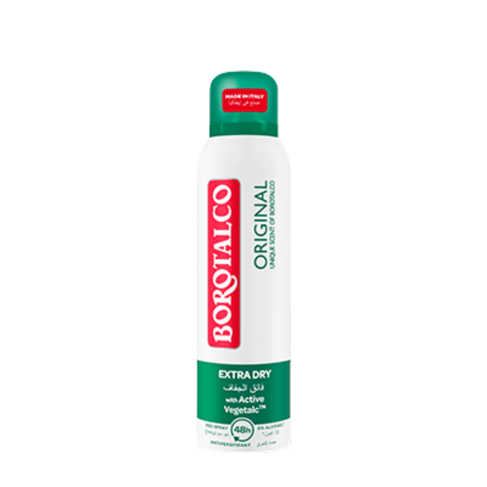 Borotalco Original Deodorant 150mL | Classic Italian Talc Freshness ...