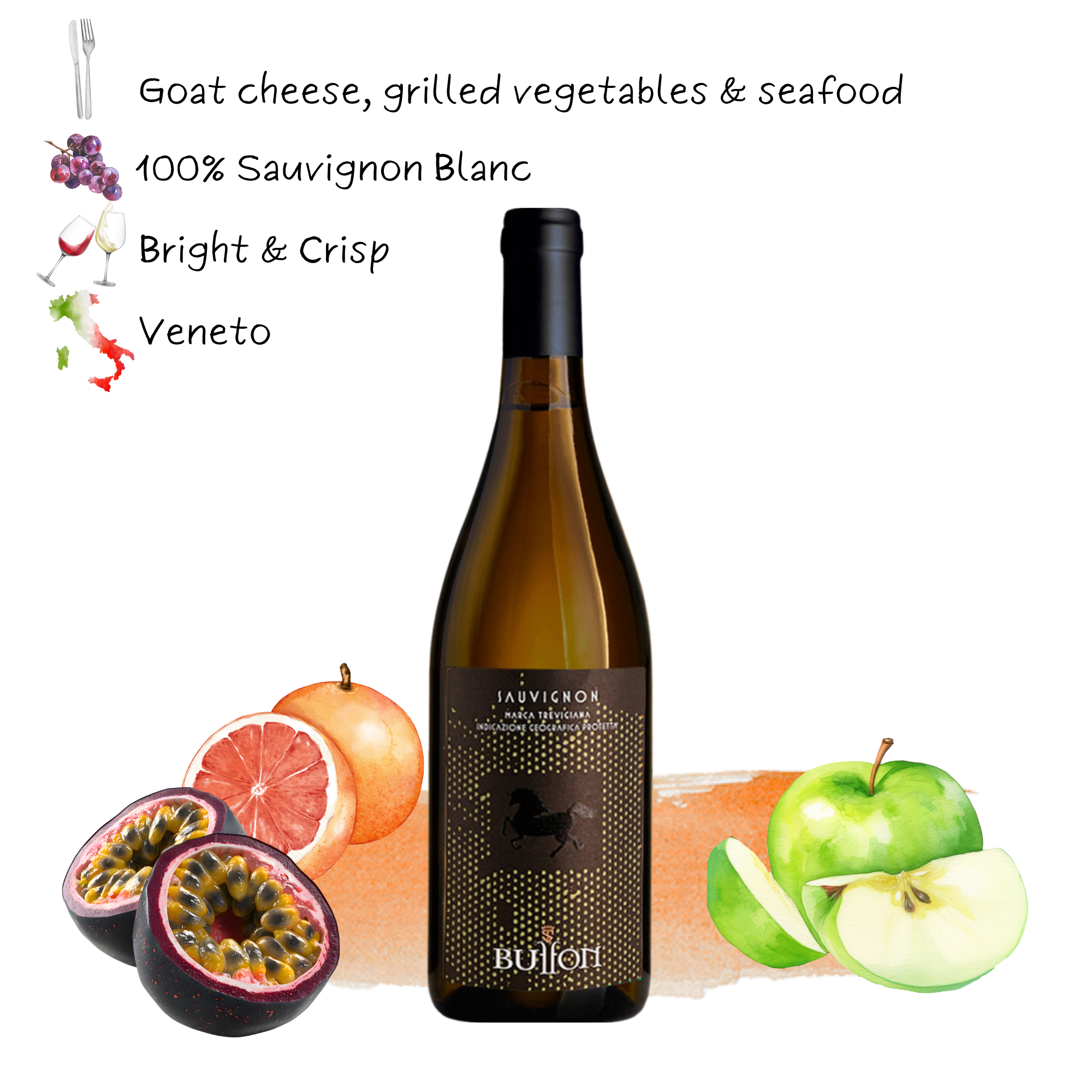 Buffon Sauvignon IGP Marca Trevigiana – Spritz & Co